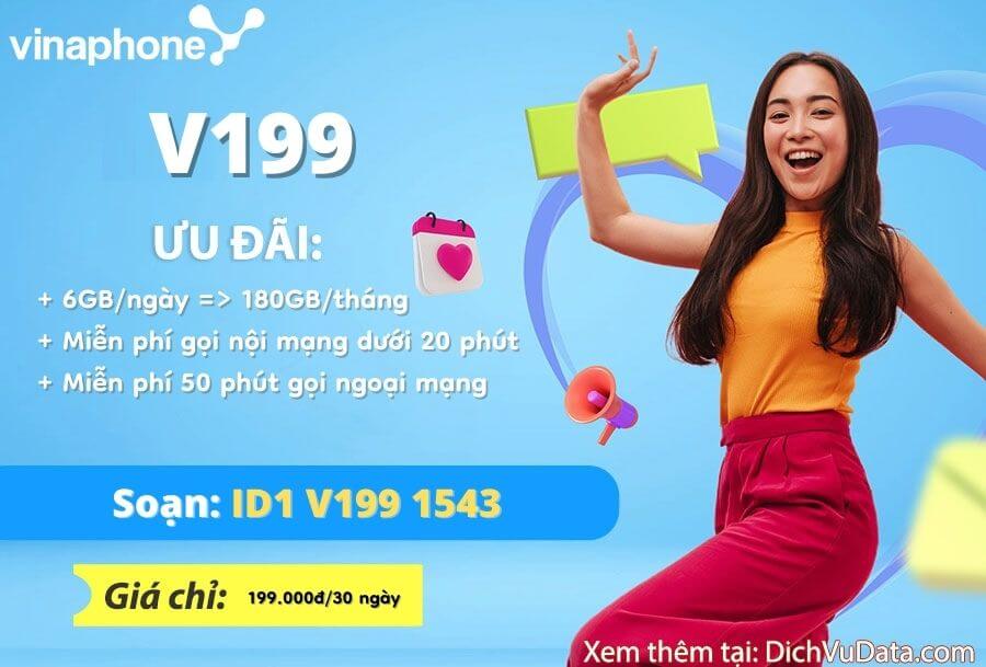 Hướng dẫn đăng ký gói cước V199 Vinaphone - Dịch vụ Data Vinaphone